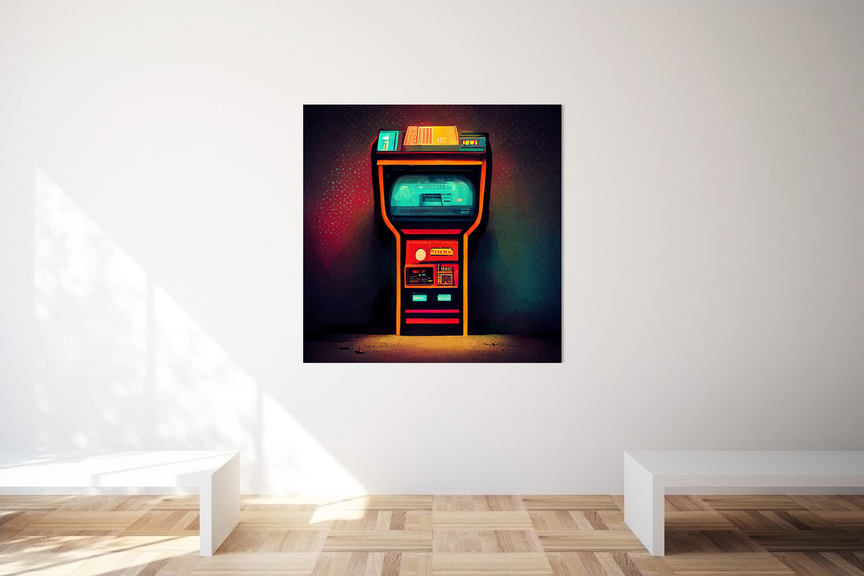 Arcade Art | Arcade Machine Art | Retro Arcade Art | 2-PACK | Digital ...