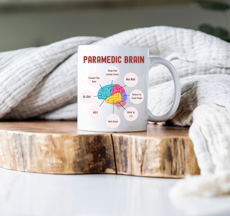 Paramedic Gift Funny Paramedic Graduation Gifts EMS Student Mug Flight ...