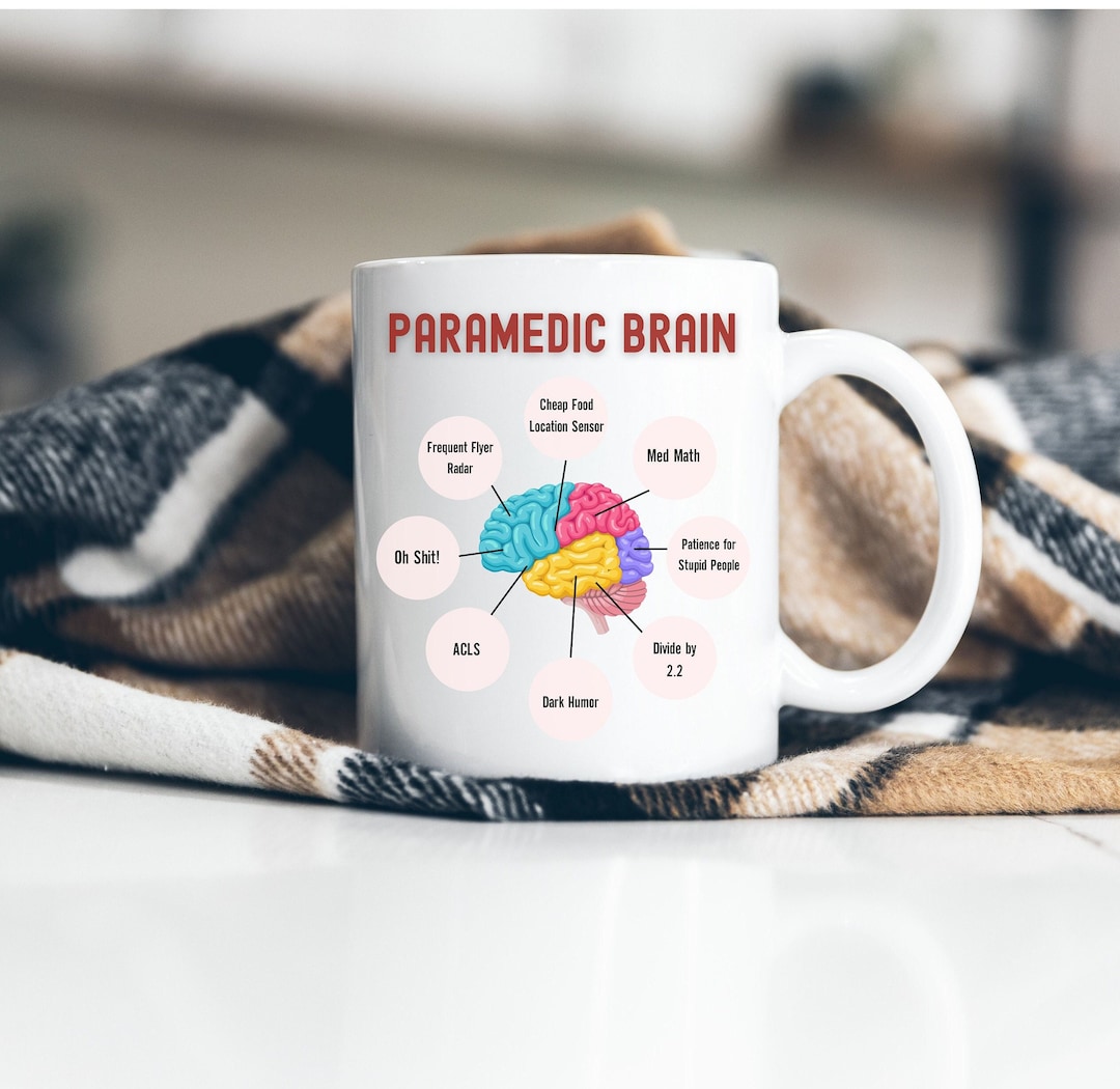 Paramedic Gift Funny Paramedic Graduation Gifts EMS Student Mug Flight ...