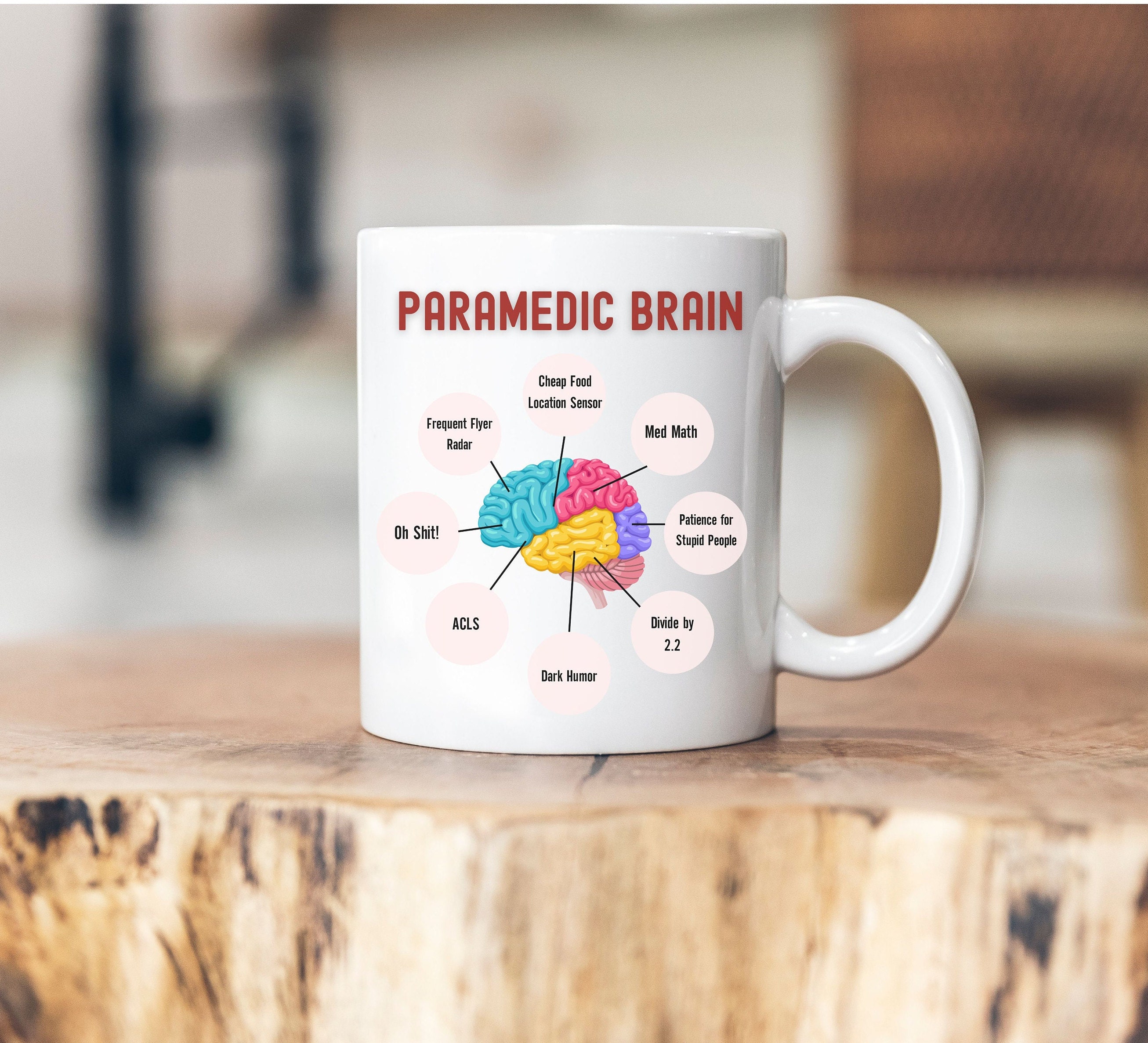 Paramedic Gift Funny Paramedic Graduation Gifts EMS Student Mug Flight ...