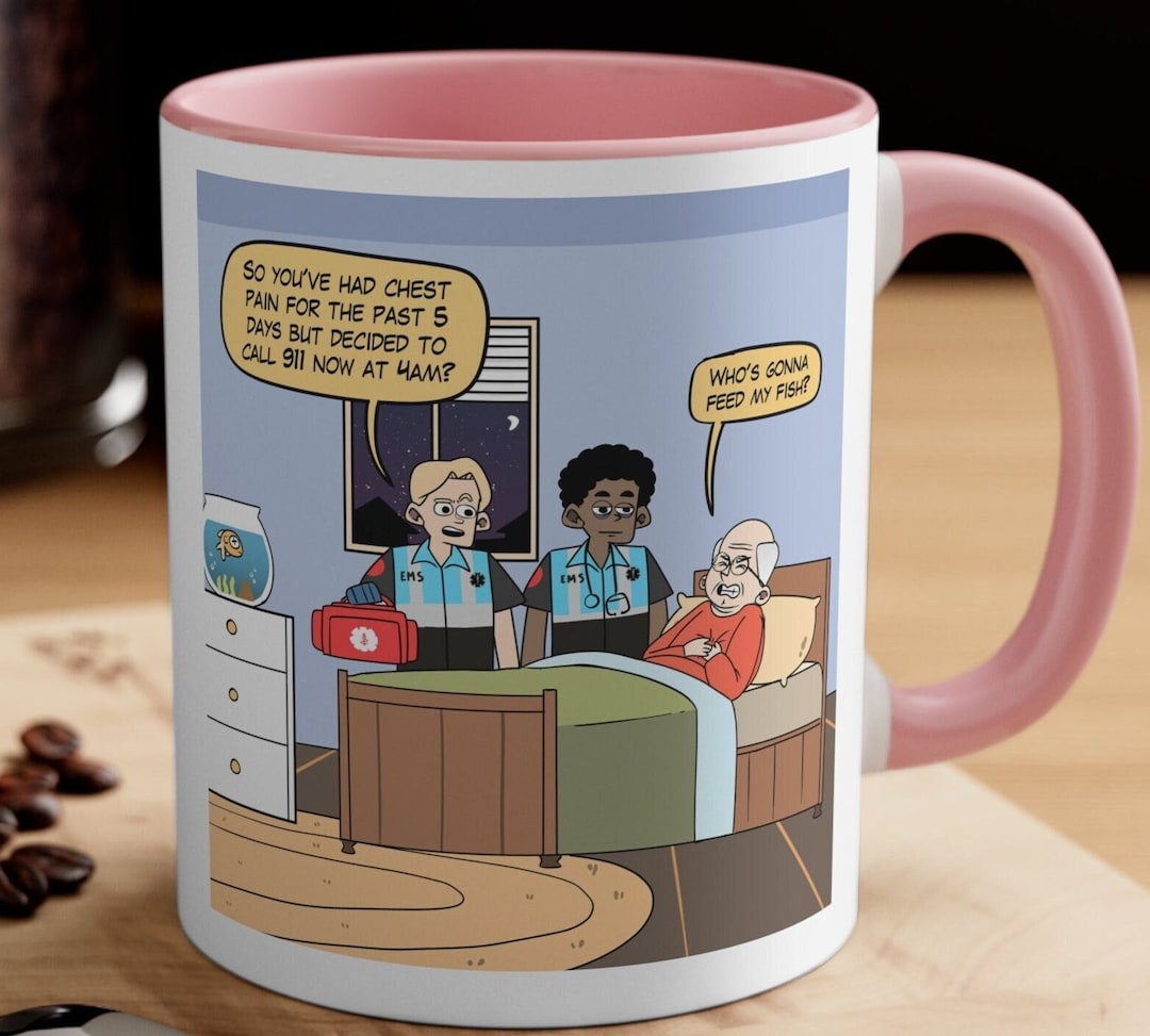 Ambulance 911 Humor Paramedic Comic EMS Inside Joke EMT Appreciation ...