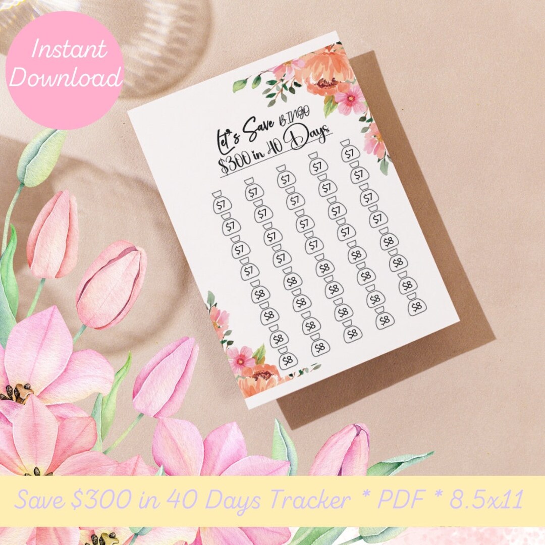 Mini Saving Challenge Printable Savings Challenge Trackers Fits A6 ...