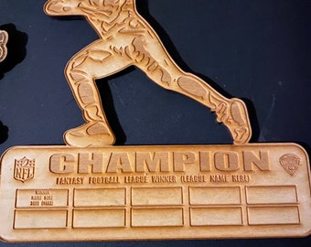 Fantasy Football Trophy DXF File Plasma or Laser CNC Cut Files File ...