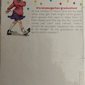 Paperback Author Barbara Park Title Junie B Jones is A Graduation Girl ...