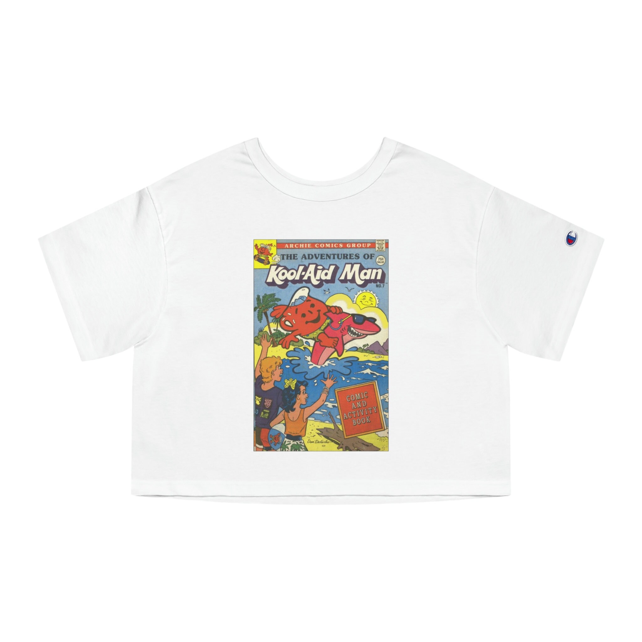 Introducing Rainbow Cropped Punch Kool Aid '84 Shirt, Cute Kool Aid ...