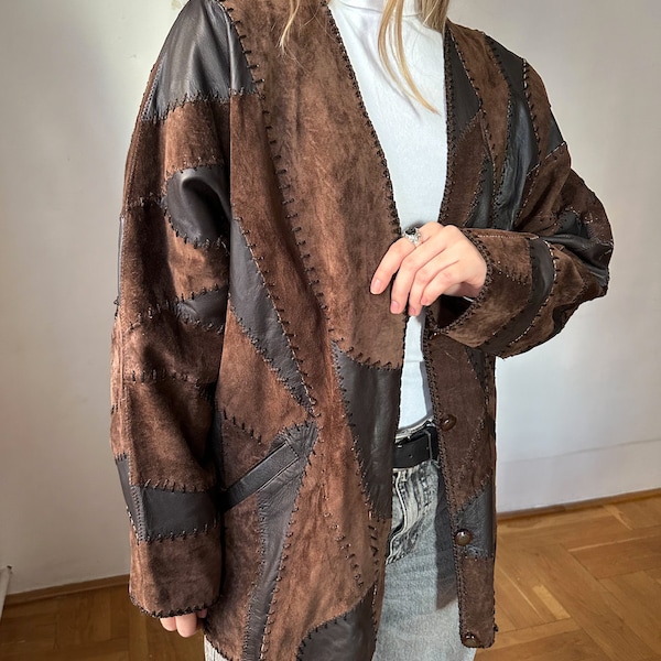 Leather Patchwork - Etsy