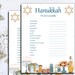 Hanukkah Activity, Hanukkah Word Scramble Game, Holiday Word Scramble ...