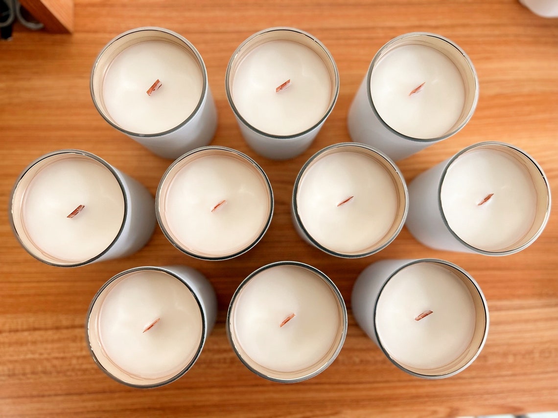 Jasmine & Green Apple Scented Candle - Etsy