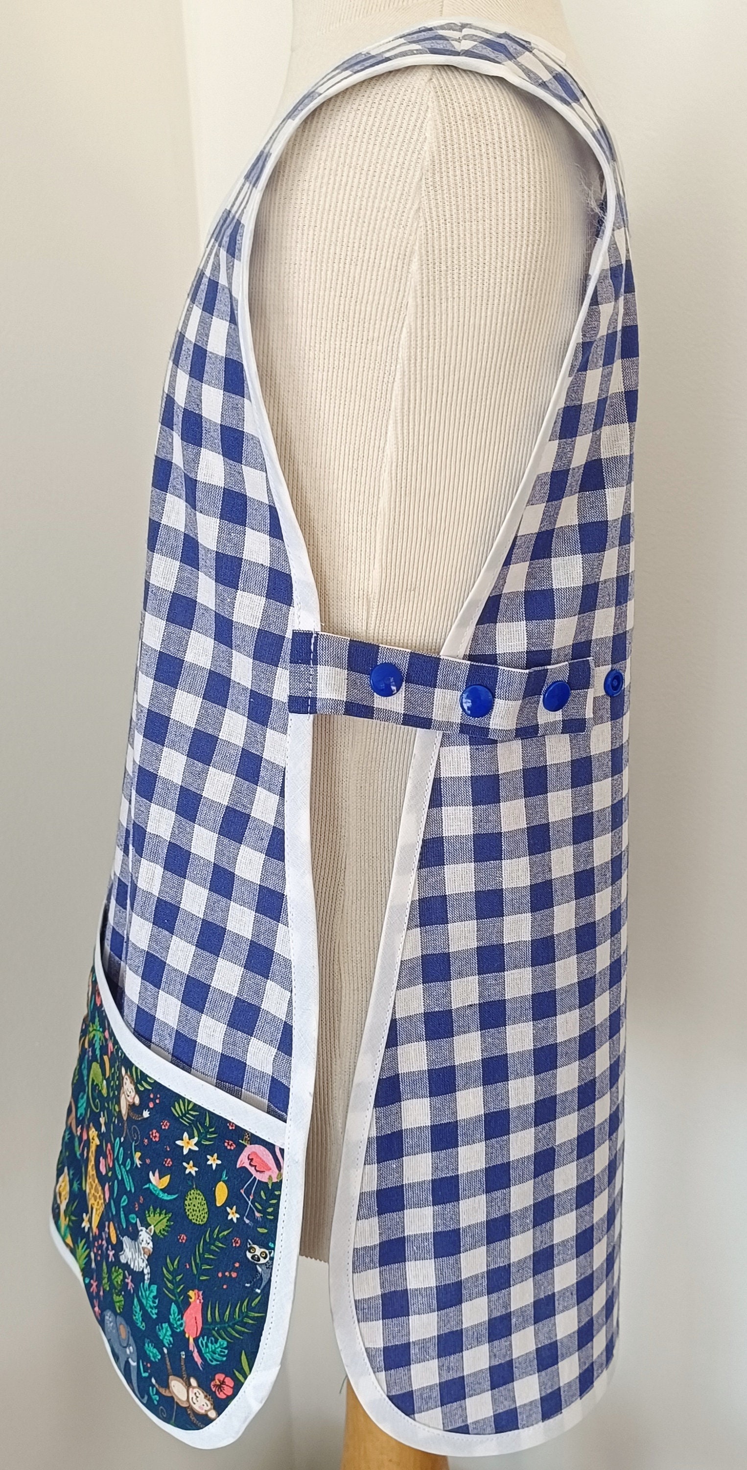 Kindergarten Apron 5/6 Years Old Chasuble Apron to Put on - Etsy