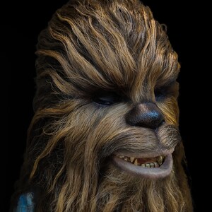Chewbacca Life Size Functional Mask Replica, Mouth Movement - Etsy