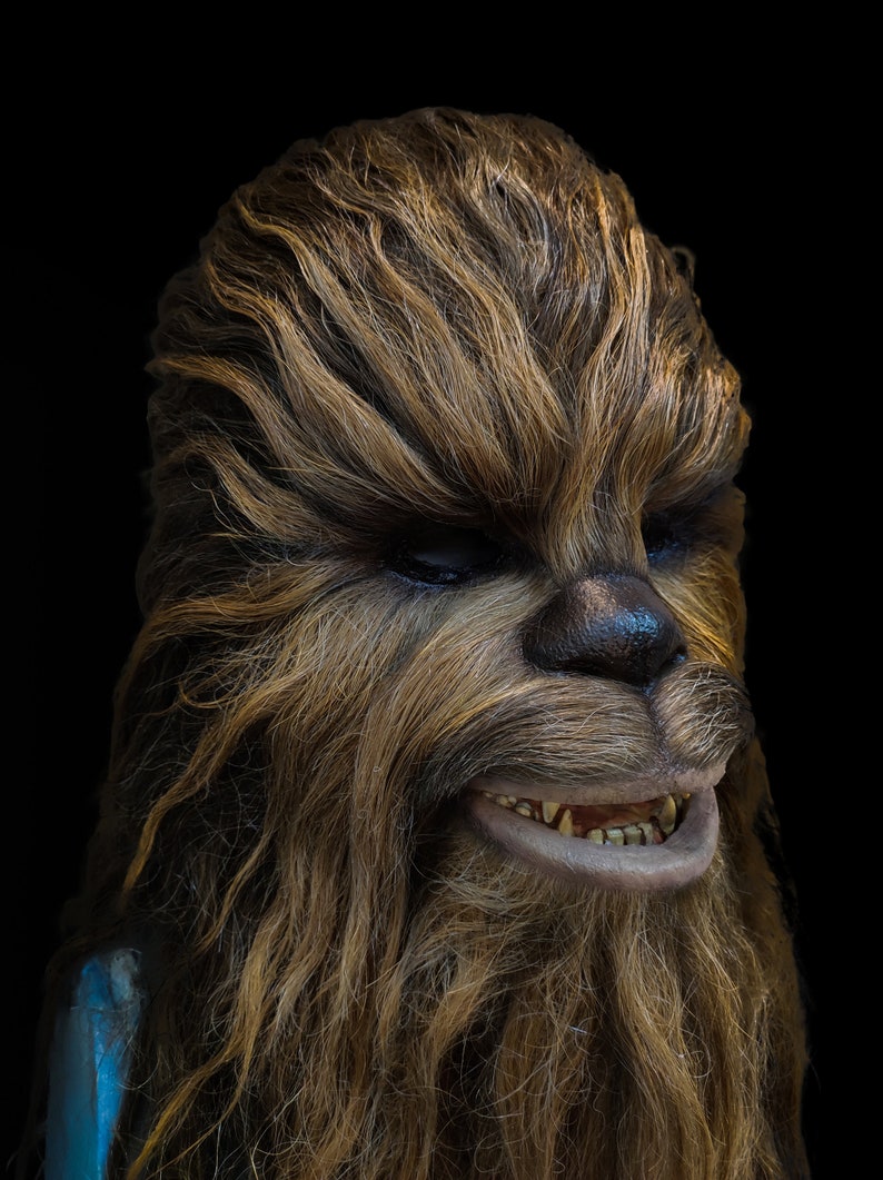 Chewbacca Life Size Functional Mask Replica - Etsy