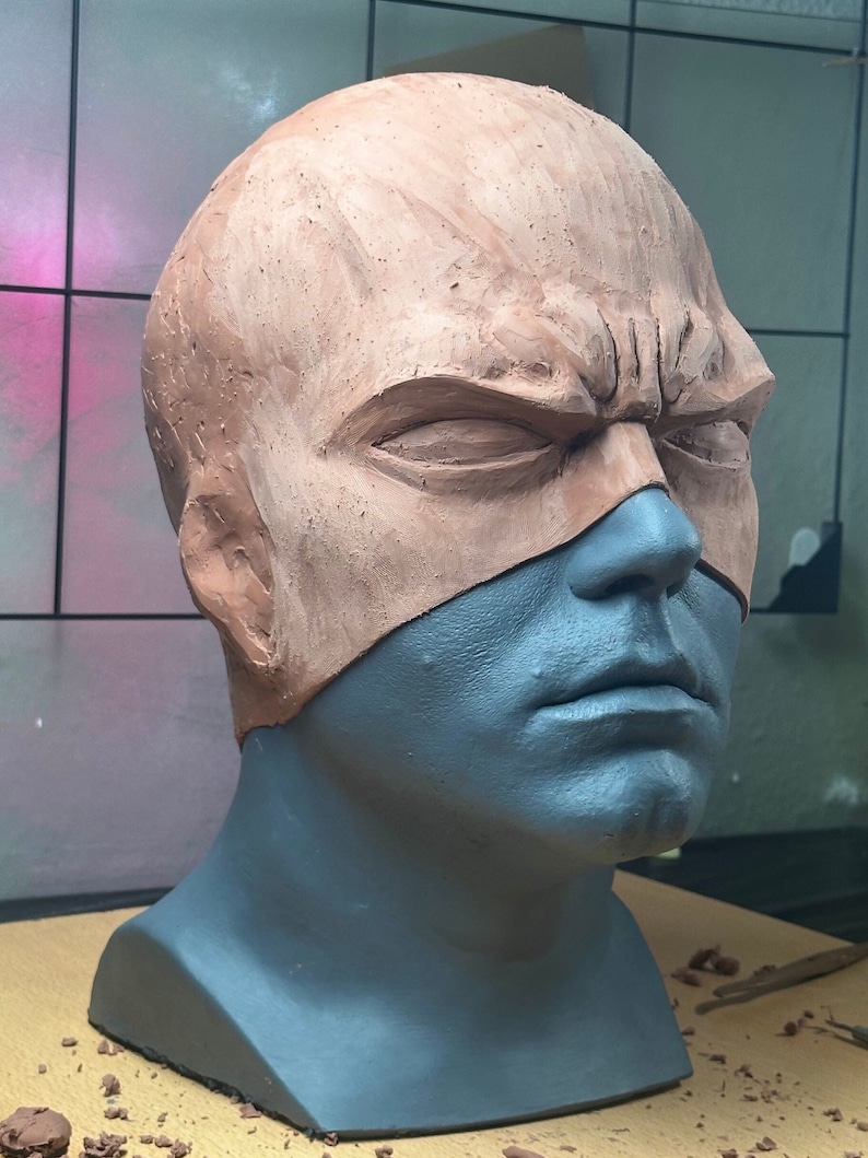 PRE- ORDER, Limited Edition Daredevil (2003) Mask Replica, Leather - Etsy