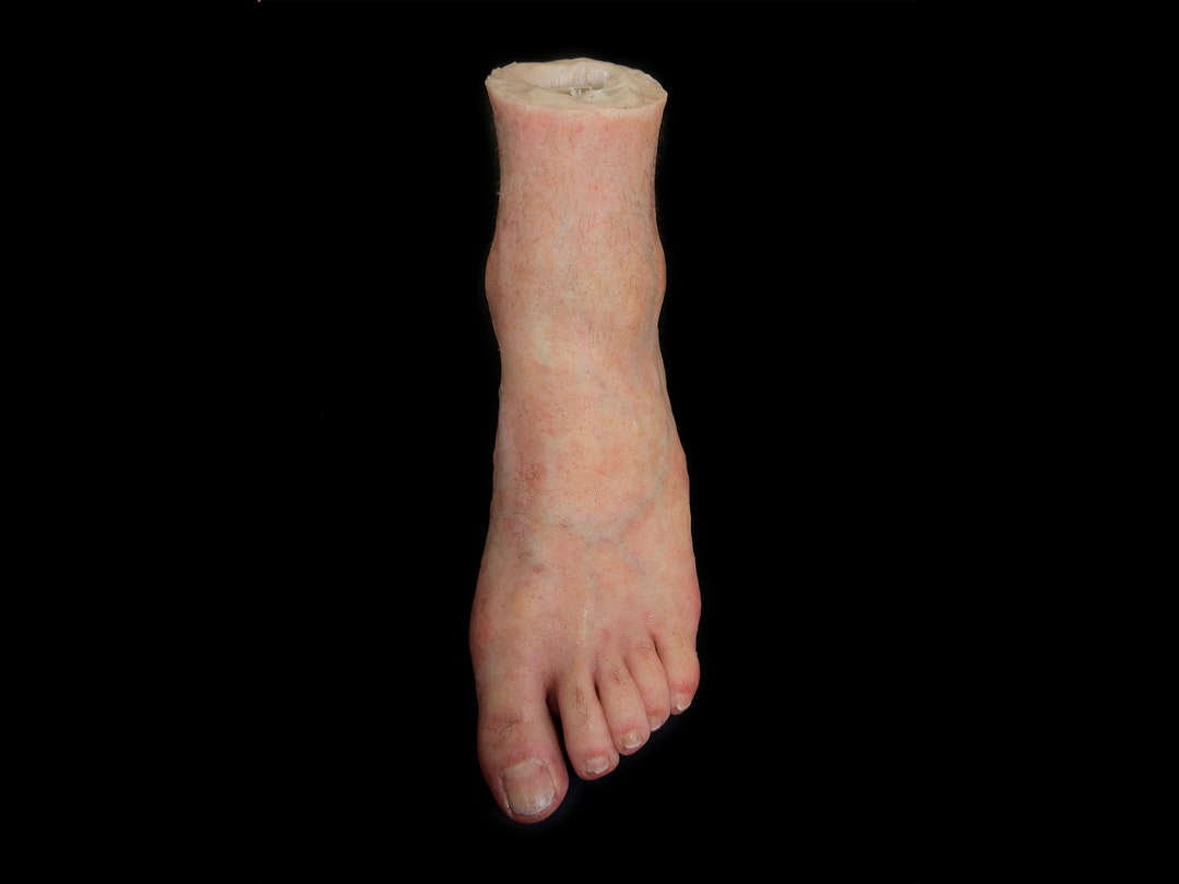 Hyperrealistic Human Left Foot / Man/ Lifesize - Etsy