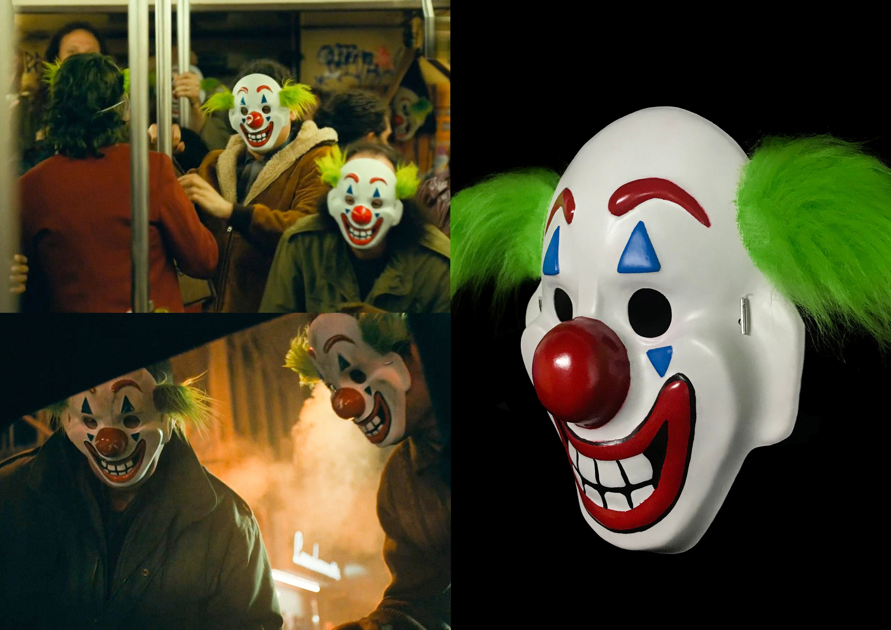 JOKER 2019 the Clown Mask Replica - Etsy