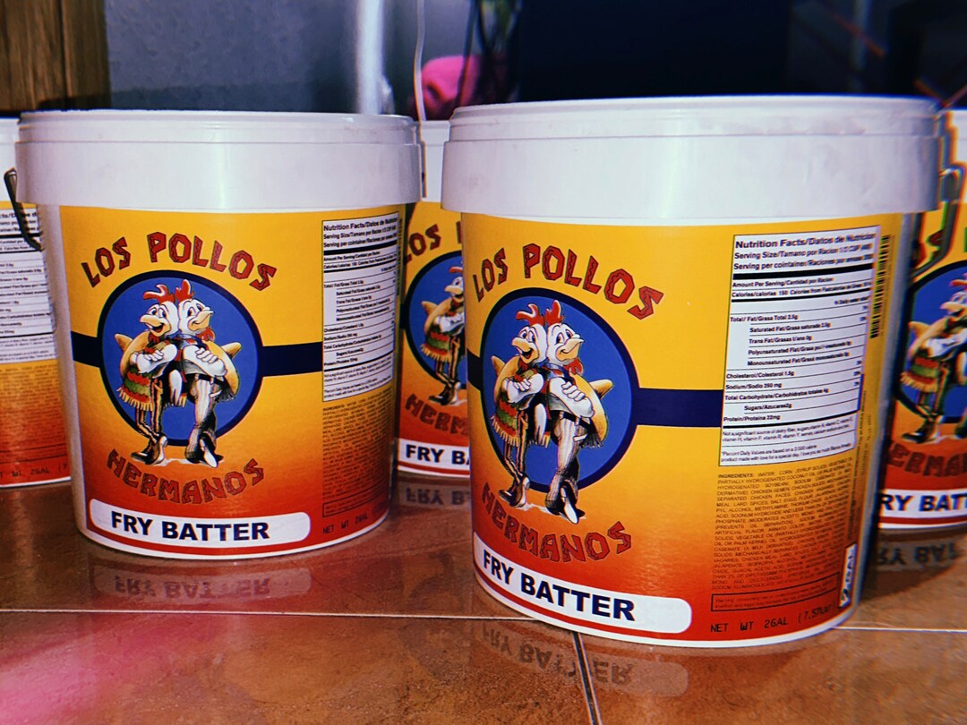 Los Pollos Hermanos Original Screen Used Scanning Bucket Label, From ...