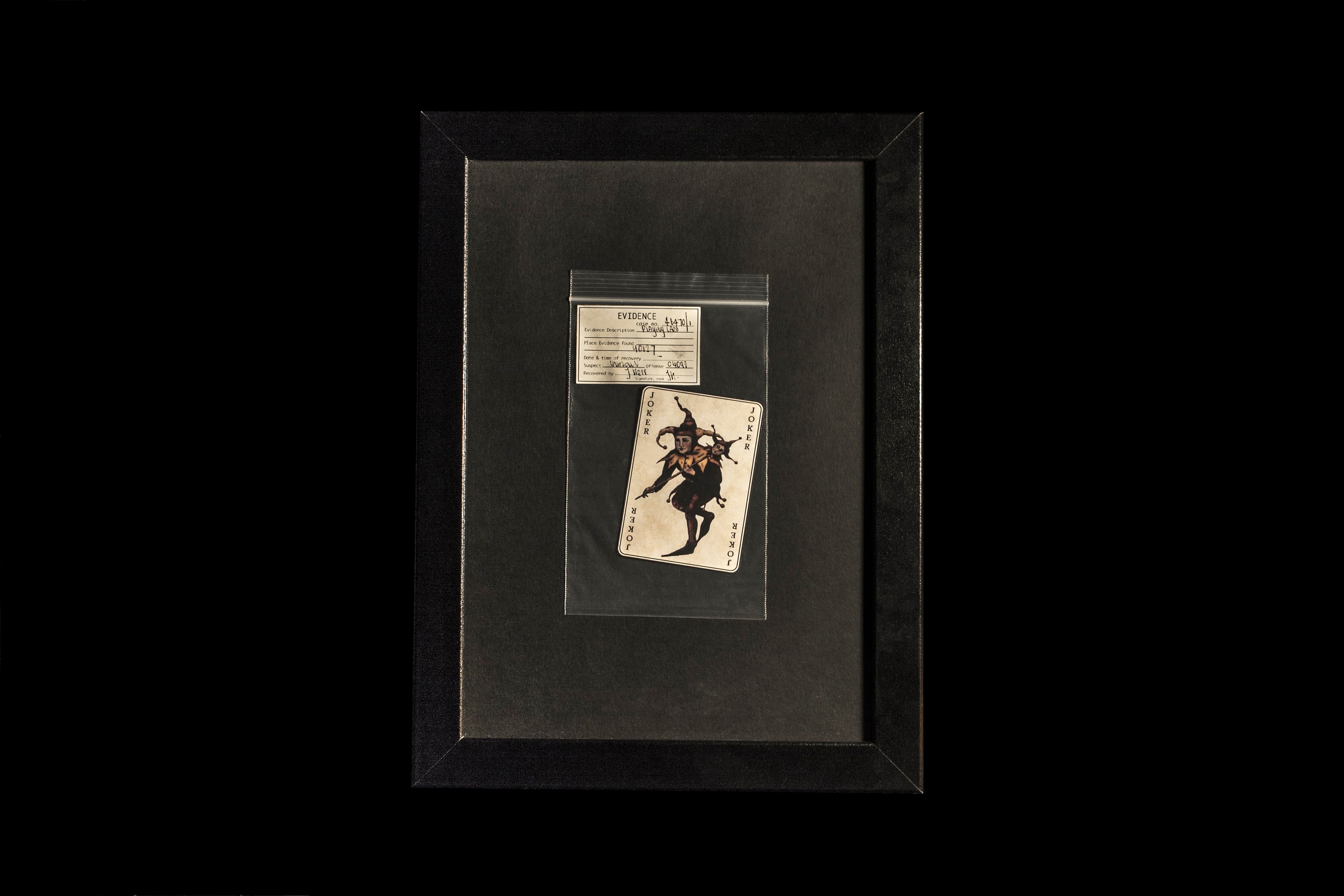 Joker's Calling Card Batman Begins (2005) - Etsy