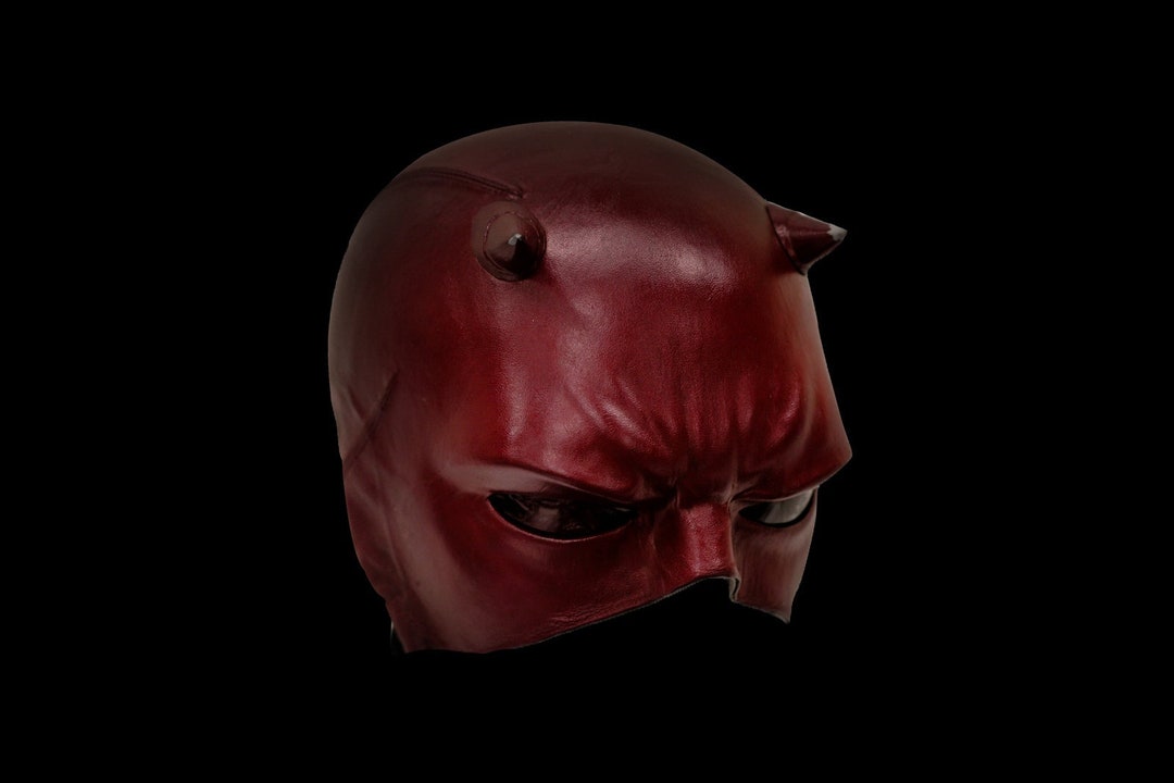 PRE- ORDER, Limited Edition Daredevil (2003) Mask Replica, Leather - Etsy