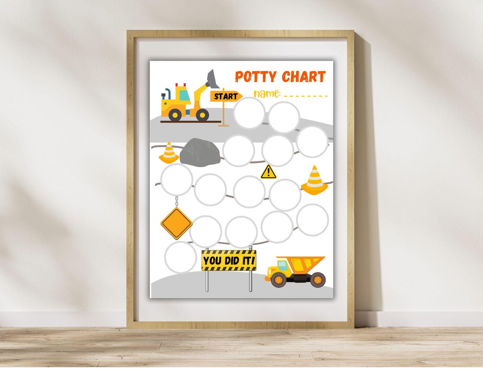 Potty Training Chart for Boys, Potty Chart Printable, Potty Reward ...
