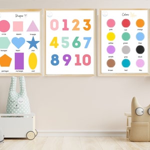 Emotions Poster, Weather Poster, Colors Poster, Educational Posters ...