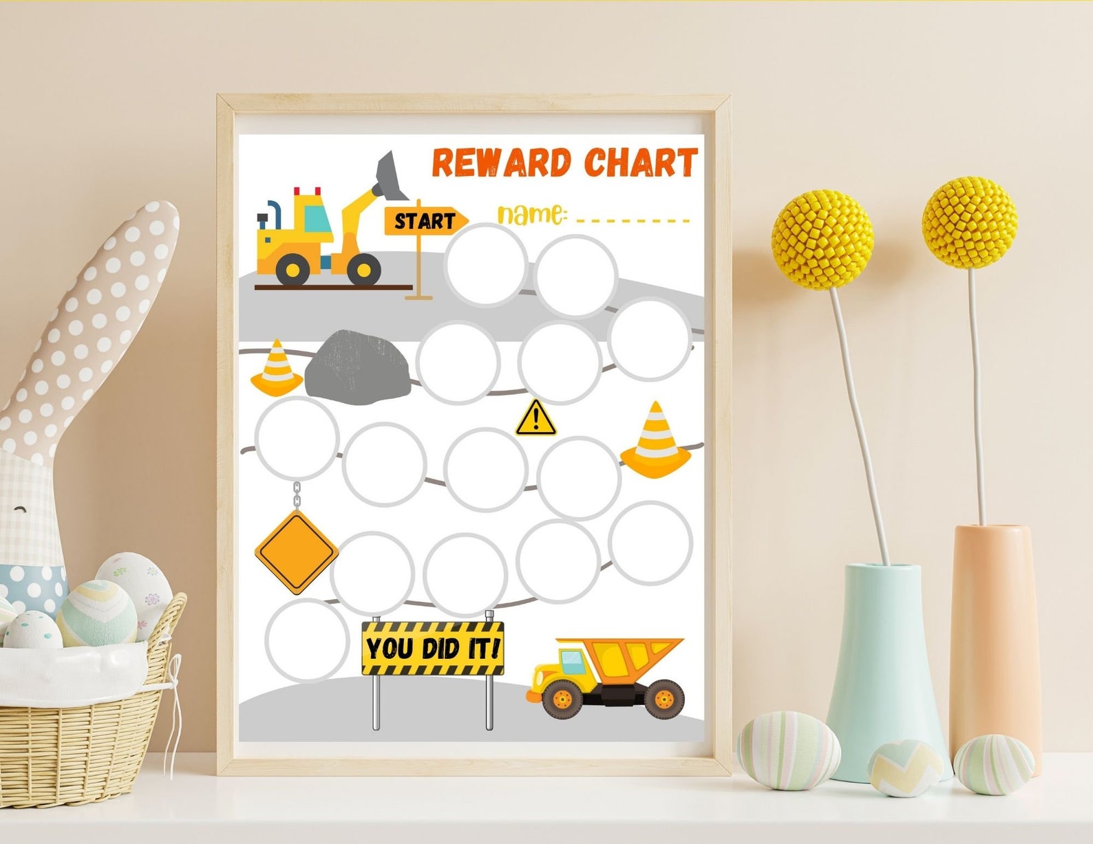 Reward Chart for Kids, Reward Chart Printable, Behavior Chart ...