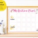 Bedtime Routine Chart, Bedtime Chart for Toddlers, Chore Chart for Kids ...