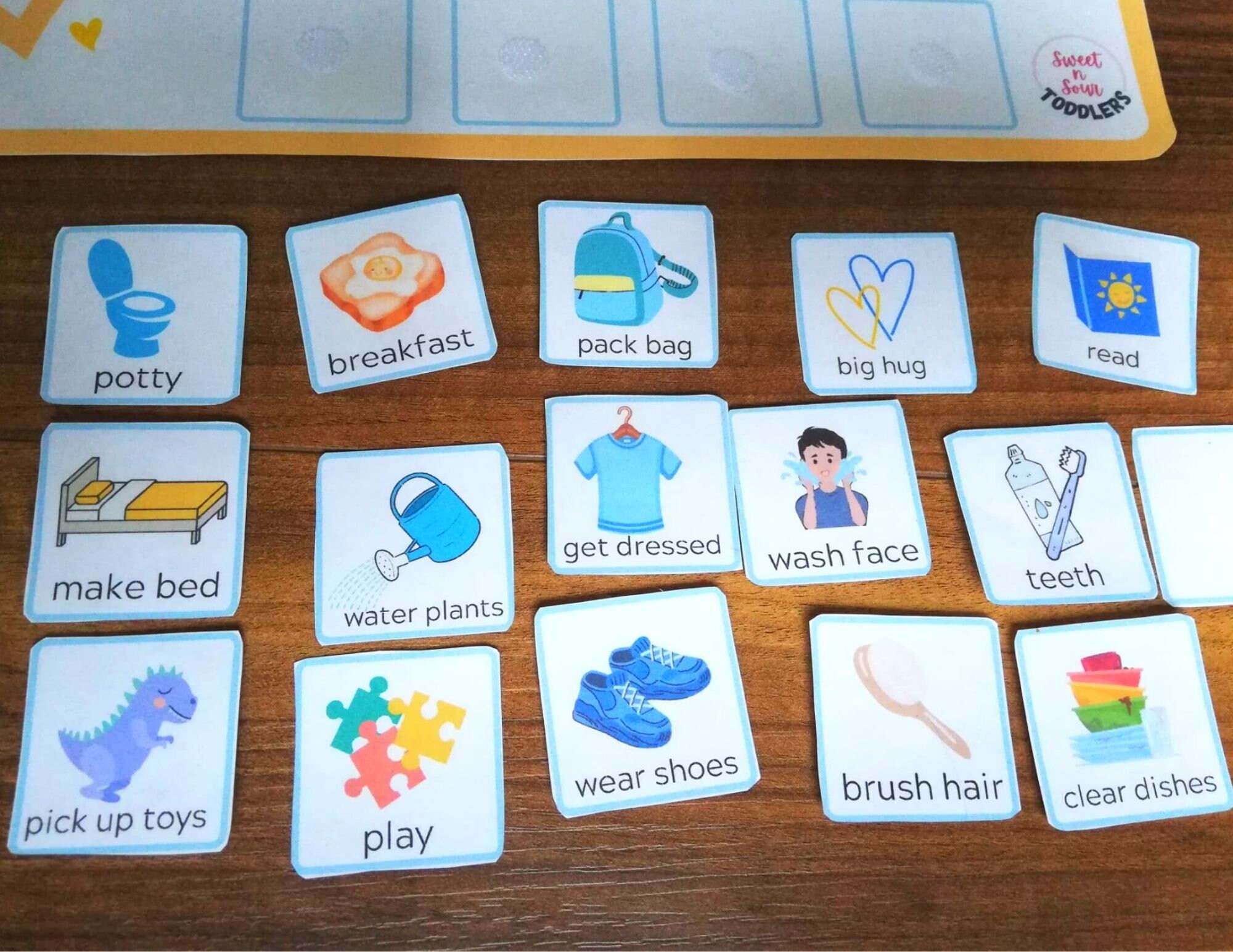 Morning Routine Chart, Morning Checklist, Printable Chore Chart, Daily ...