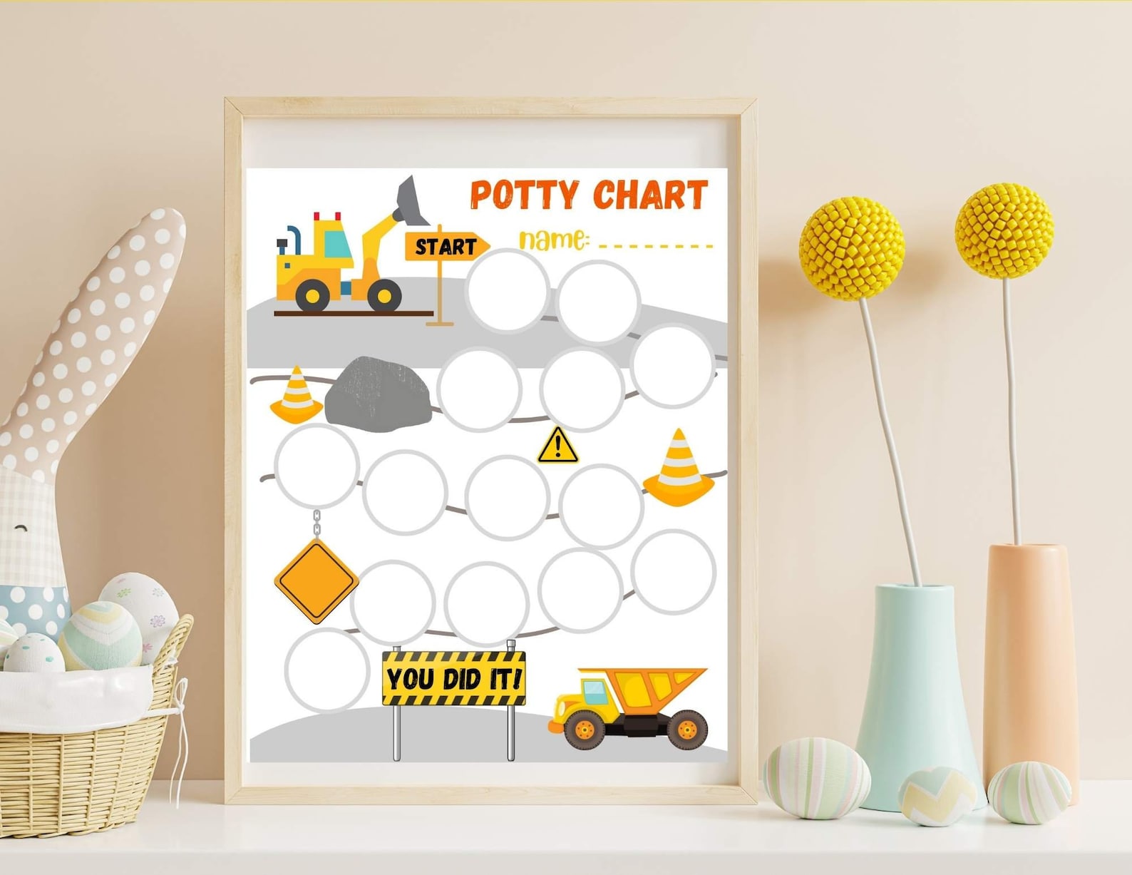 Potty Training Chart for Boys, Potty Chart Printable, Potty Reward ...