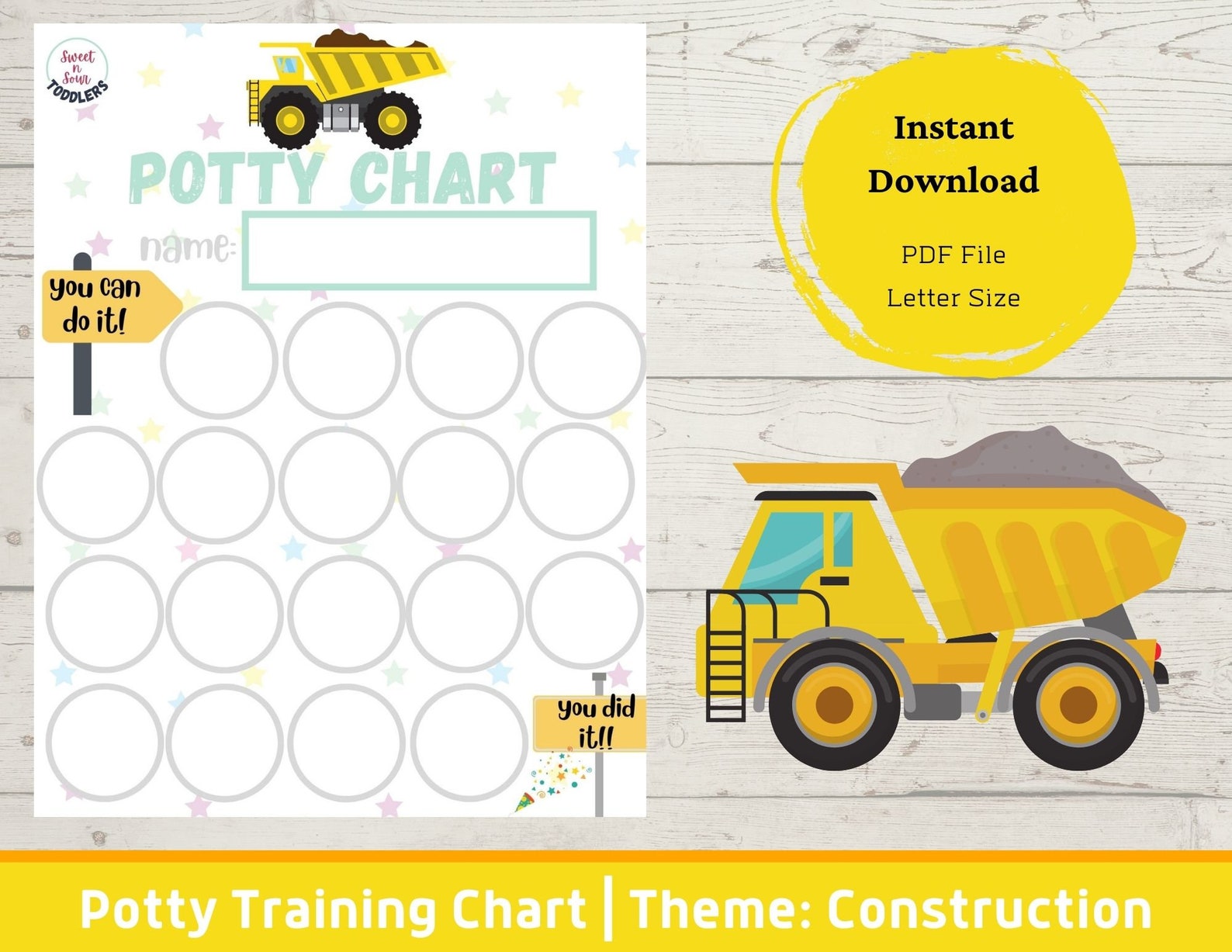 Potty Training Chart for Boys, Potty Chart Printable, Potty Reward ...