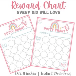 Reward Chart for Kids, Reward Chart Printable, Behavior Chart, Reward ...