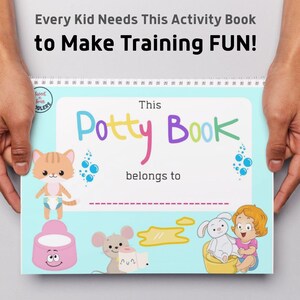 Potty Training Book, Potty Training Reward, Potty Training Poster ...