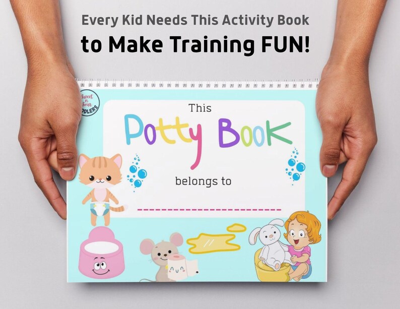 Potty Training Book, Potty Training Reward, Potty Training Poster ...