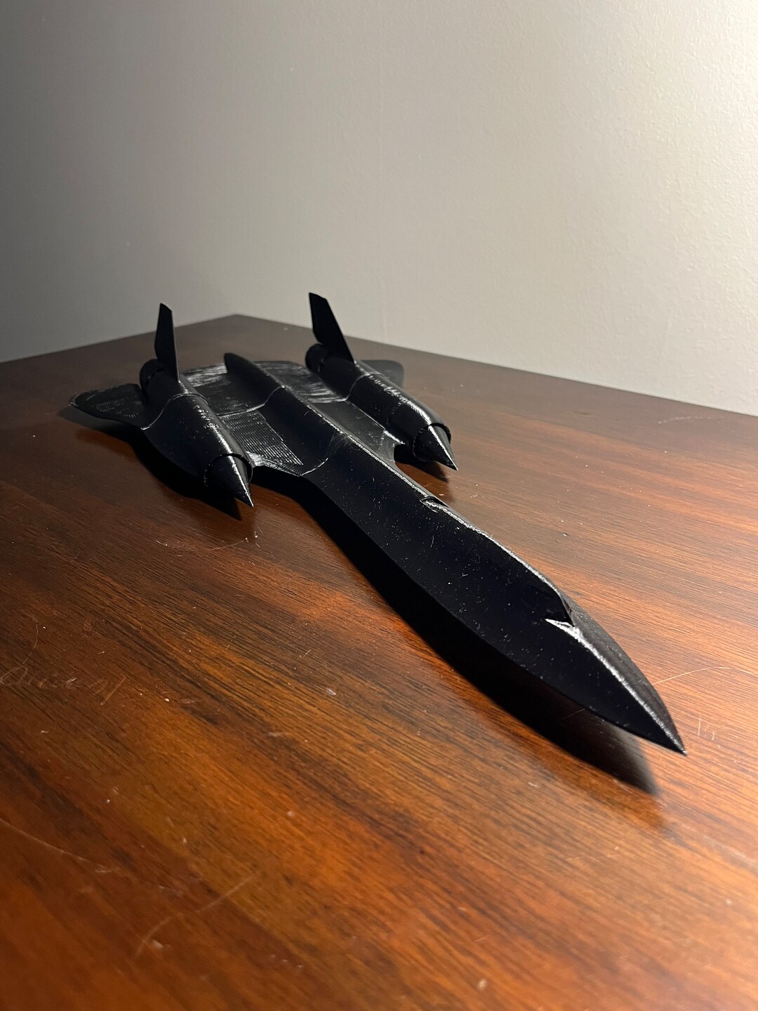 3D Printed SR-71 Blackbird, SR-71 Blackbird, Scale Model, Aircraft ...