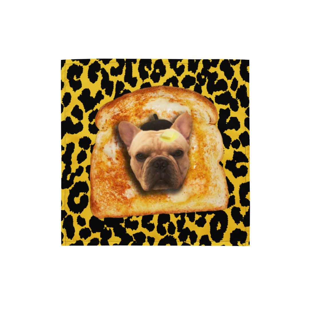 Frenchie Toast Bandana s/m/l Personalized Dog Gifts - Etsy