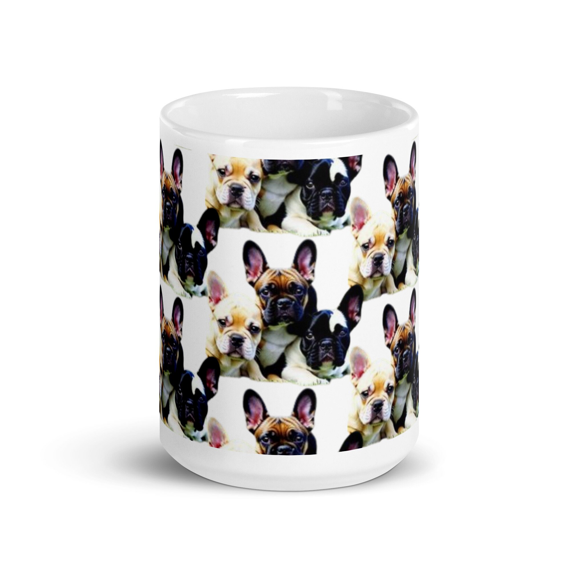 Three French Bulldogs Mug | Personalized Dog Gifts - Etsy