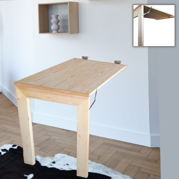 Wall Mounted Folding Table Plans - Etsy