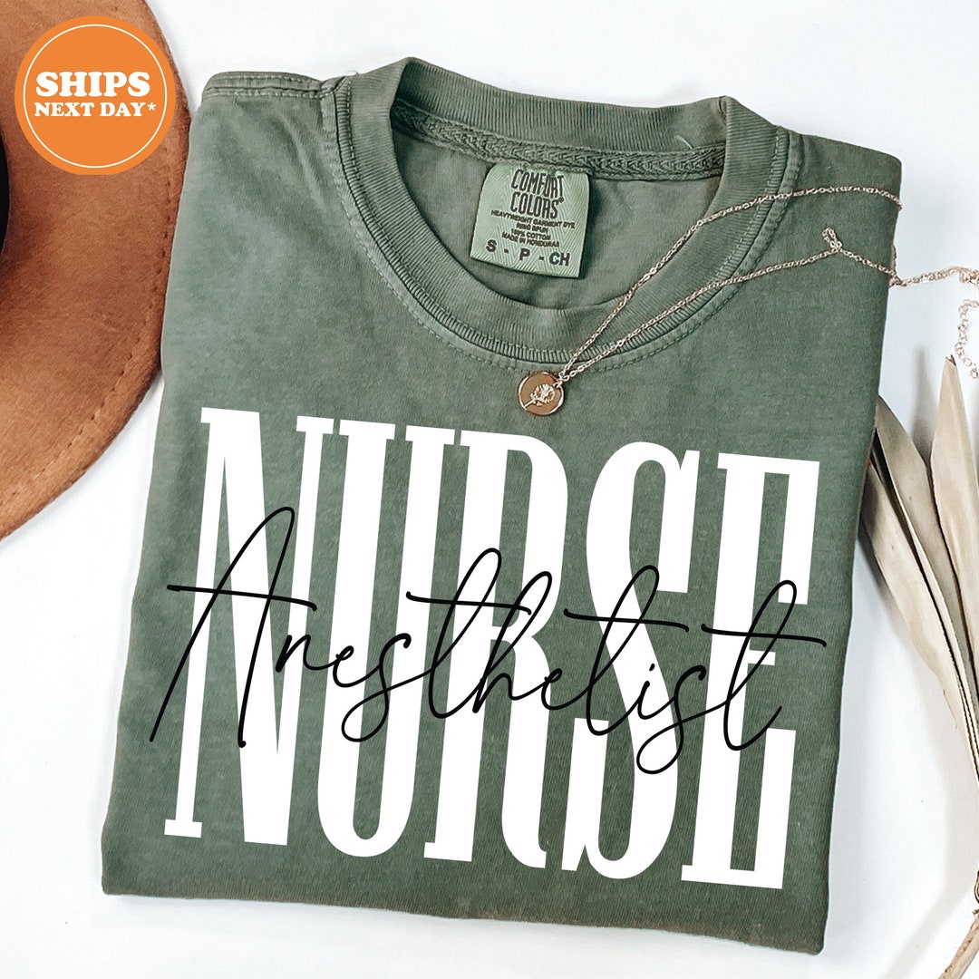 Anesthetist Nurse T-shirt | Anesthesia Nurse Shirt | Certified ...