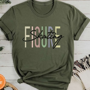 Figure Skating T-shirt | Figure Skating Long Sleeve Shirt | Ice Skating ...