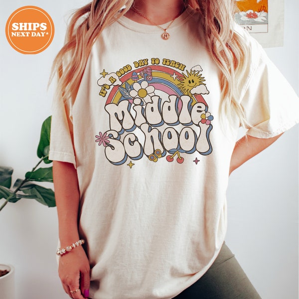 Middle School Teacher Shirt - Etsy