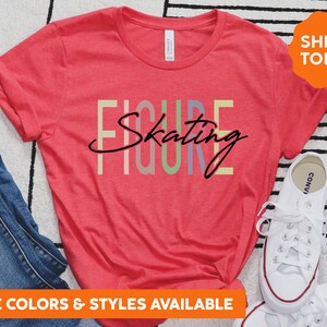 Figure Skating T-shirt | Figure Skating Long Sleeve Shirt | Ice Skating ...