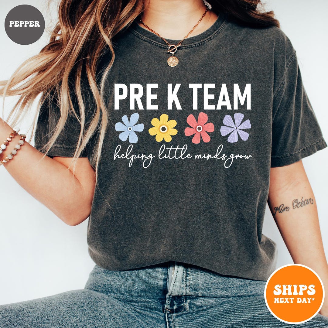 Pre-k Team T-shirt | Pre-k Squad | Preschool Crew | Prek Teacher Shirt ...