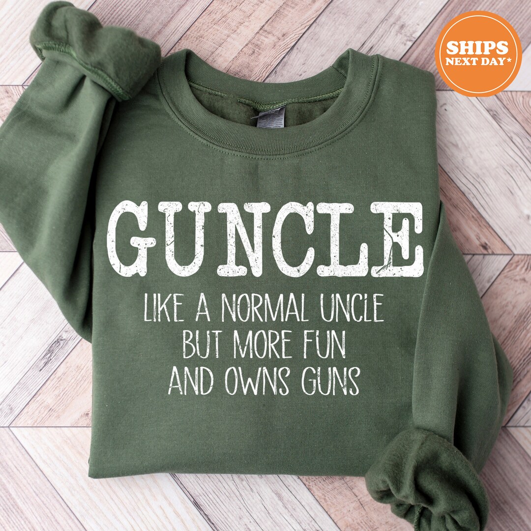 Men's Funny Uncle Sweatshirt | Guncle Shirt | Gift Ideas | Uncles Fun ...