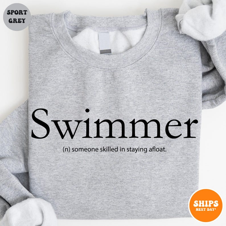 Swimmer Crewneck Sweatshirt | Swim Mom Shirt | Swimmer Gifts | Swim ...