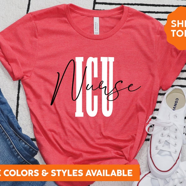 Icu Nurse Shirt - Etsy