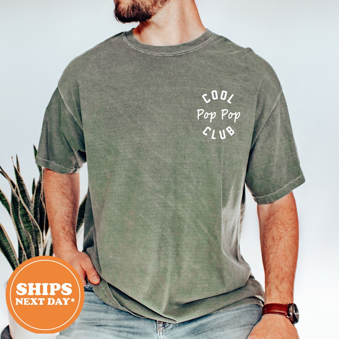 Pop Pop T-shirt | Cool Pop Pop Club Shirt | Grandpa Shirt | Best Pop ...