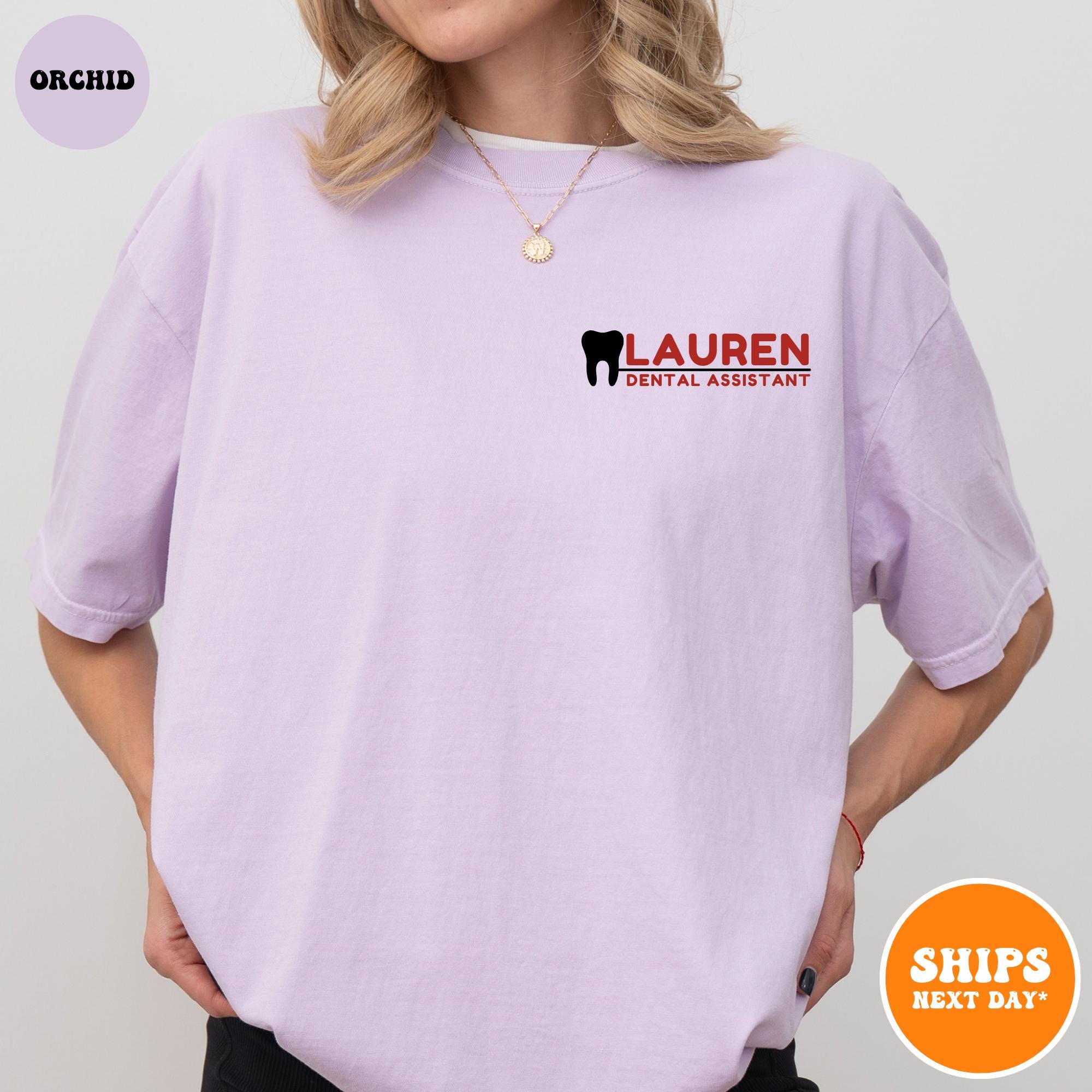 Dentist Custom T-shirt | Dentist Personalized Shirt | Cute Tooth Shirt ...