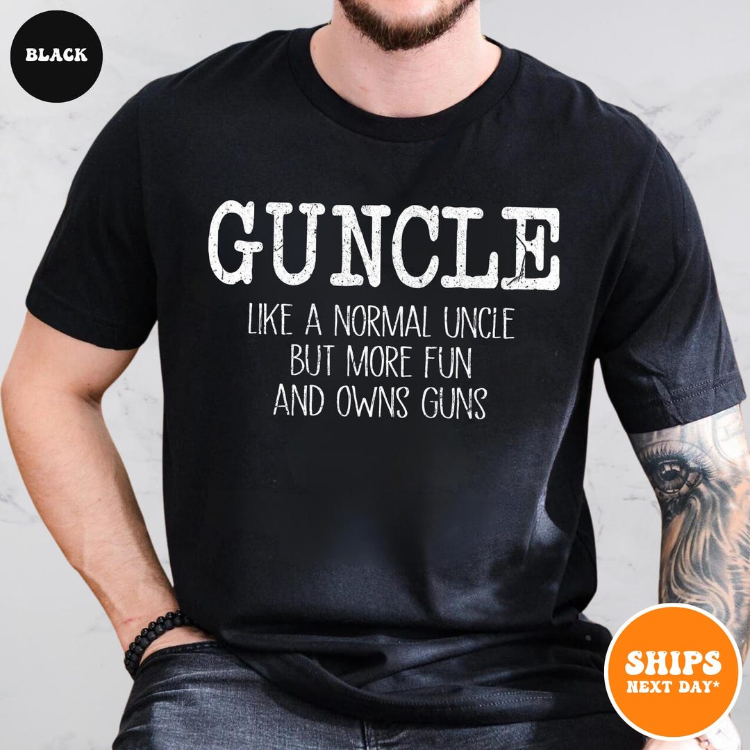 Godfather Shirt T-shirt | Guncle Shirt | Gift Ideas | Uncles Fun Saying ...