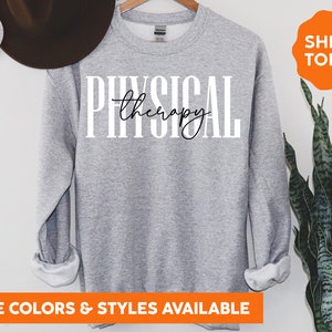 Physical Therapy Sweatshirt | Registered Physical Therapist | Cute PT ...