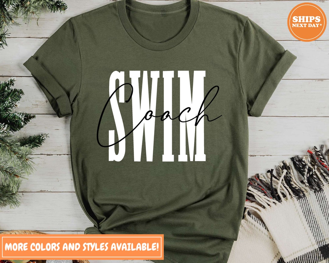 Swim Coach T-shirt | Swim Coach Long Sleeve T-shirt | Swim Teacher Gift ...
