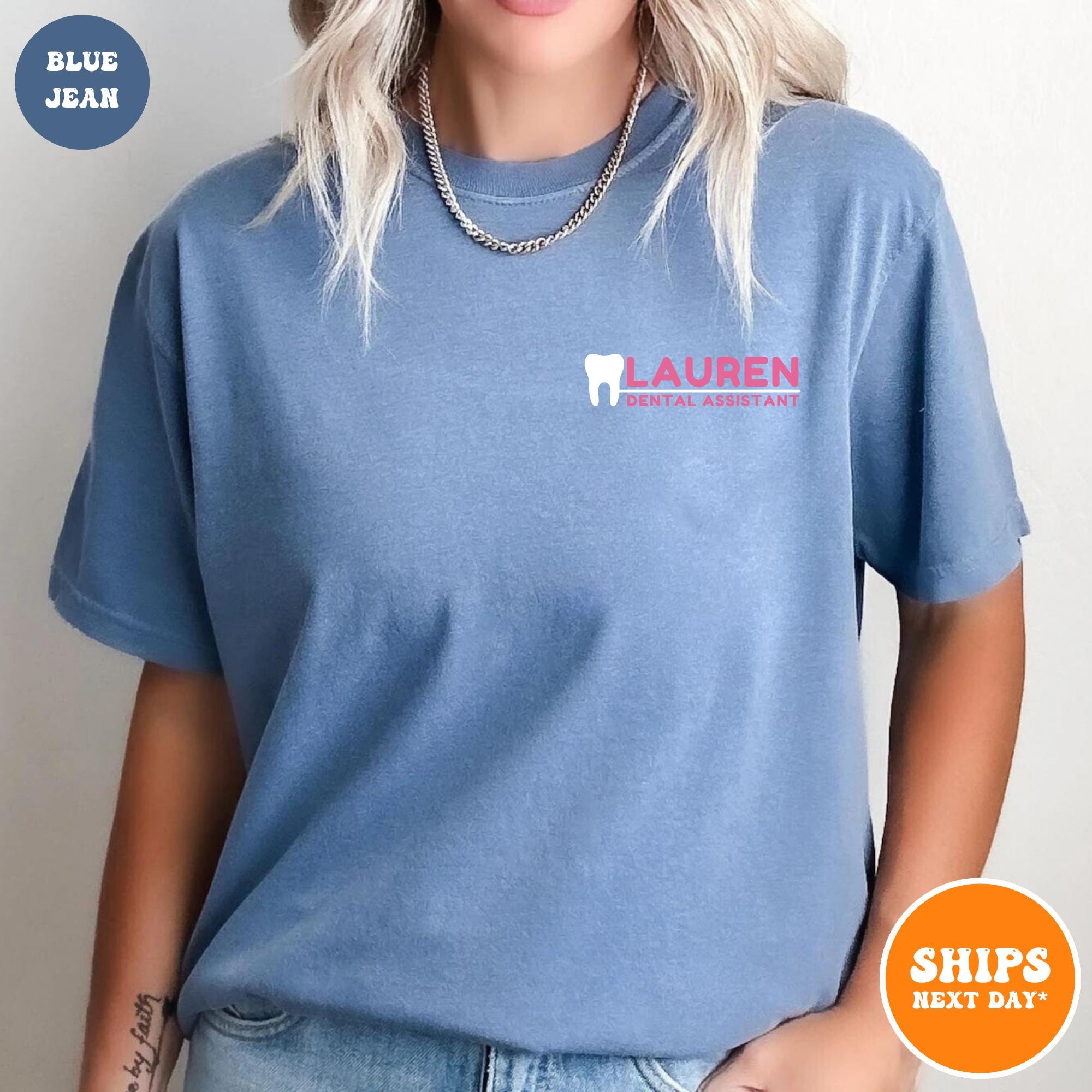 Dentist Custom T-shirt | Dentist Personalized Shirt | Cute Tooth Shirt ...