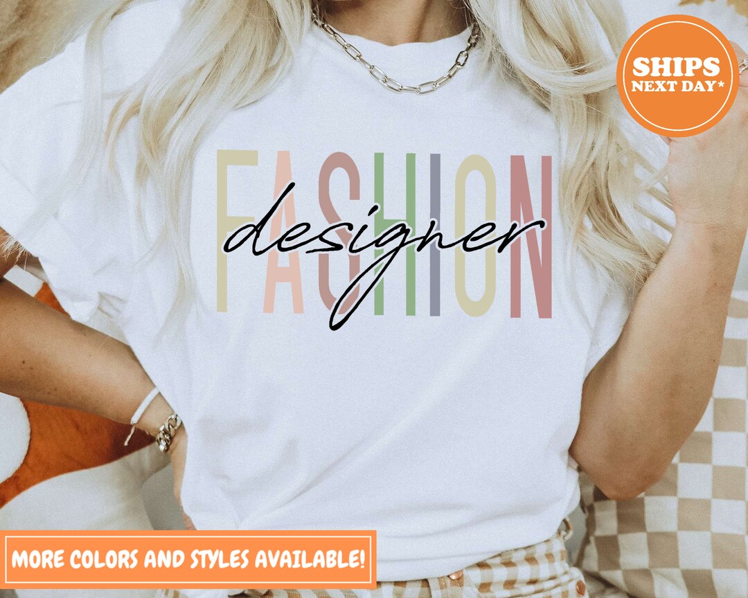 Fashion Designer T-shirt | Fashion Icon Tees | Fashion Academy ...